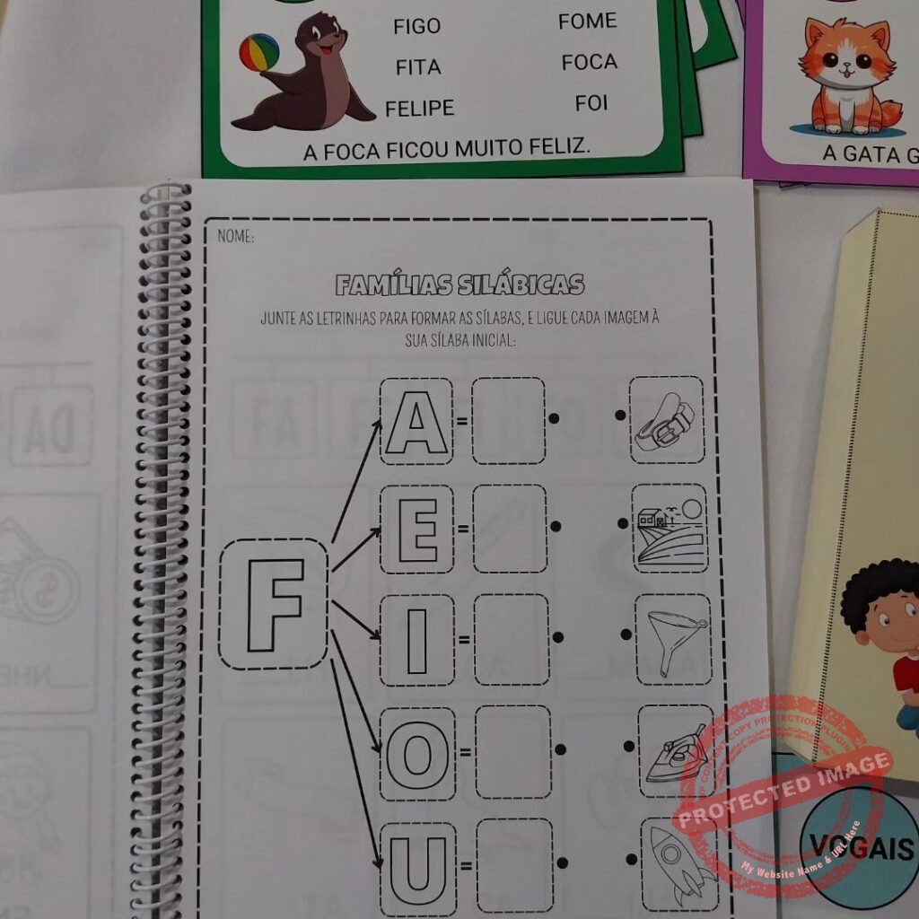 Kit sílabas simples - Arlete Silva