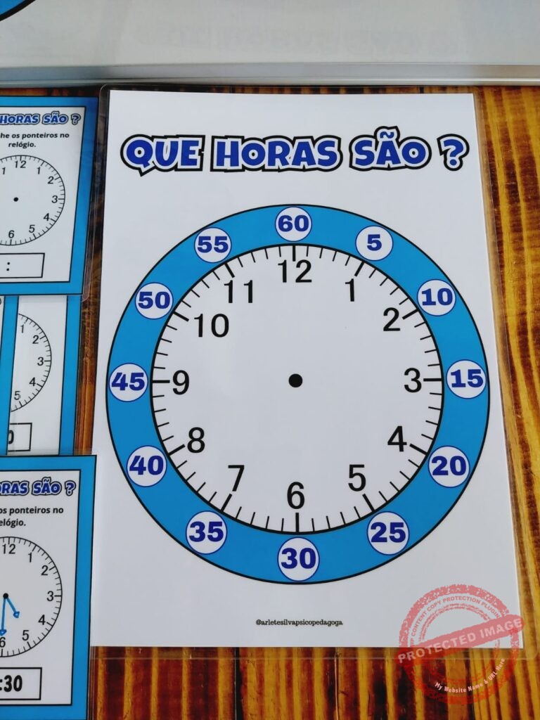 QUE HORAS SÃO? (MATEMÁTICA) - Arlete Silva